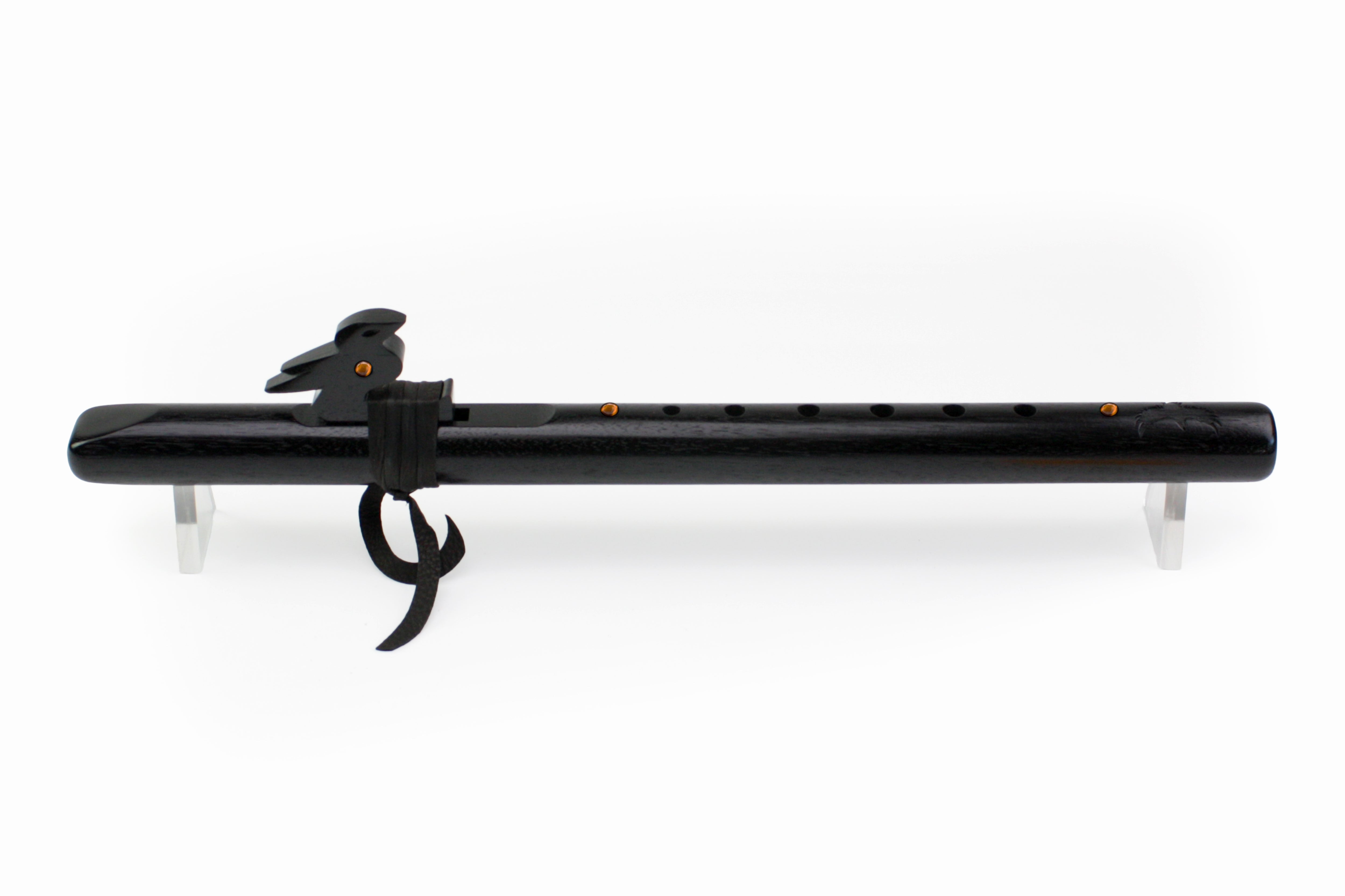 Preservation Crow Flute 'A' Ebonized Walnut & Tiger's Eye - High ...