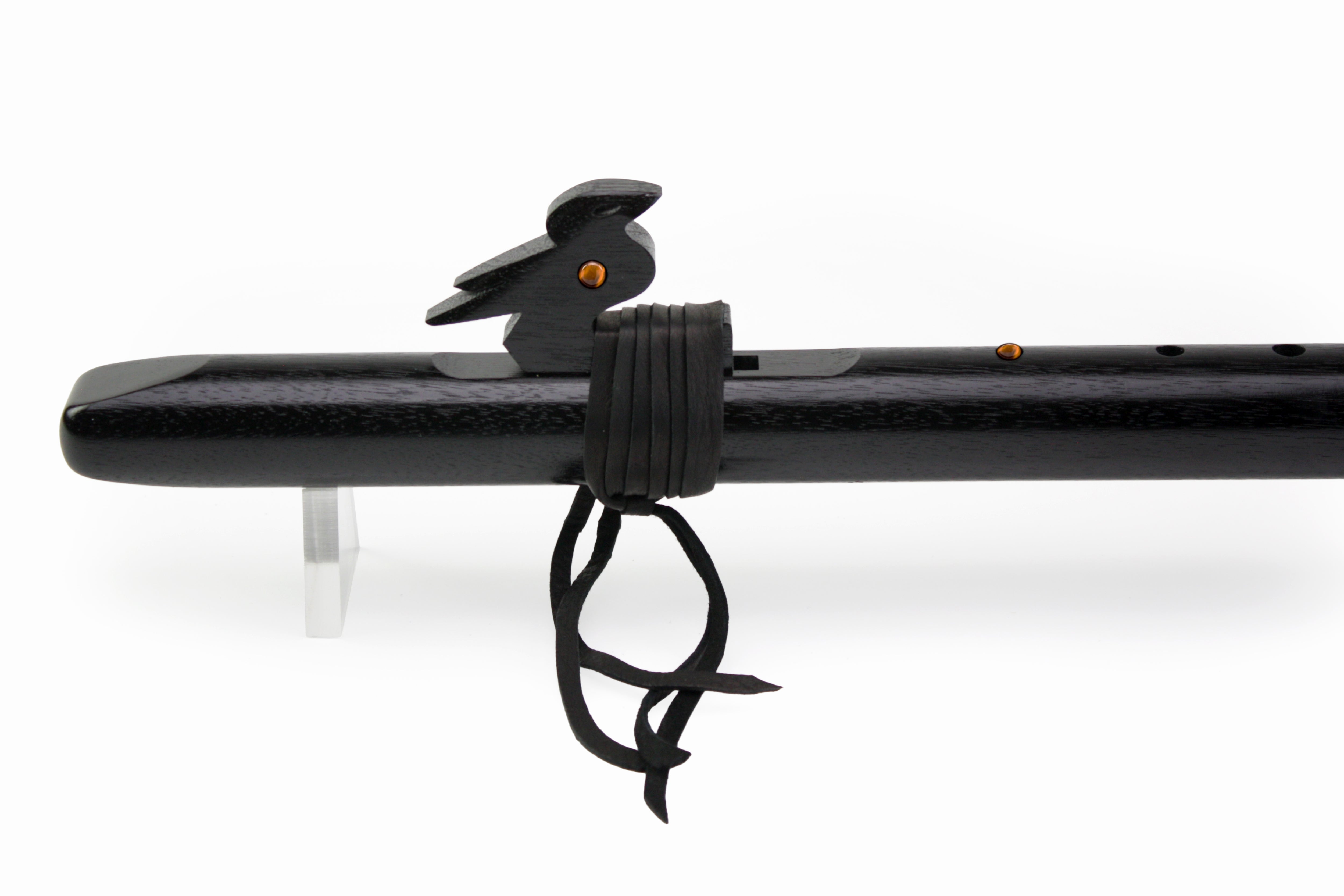 Preservation Crow Flute 'A' Ebonized Walnut & Tiger's Eye - High ...