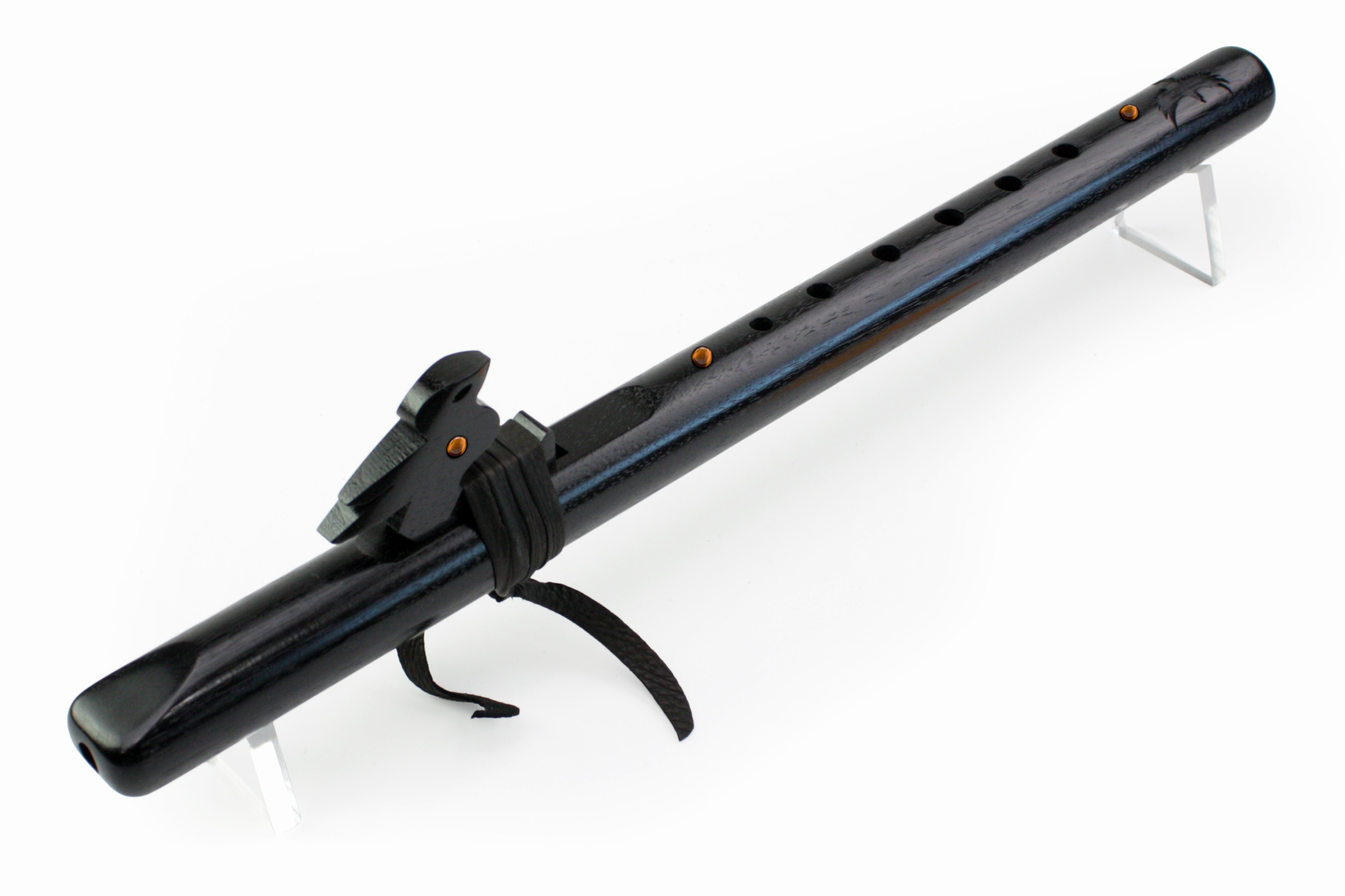 Preservation Crow Flute 'A' Ebonized Walnut & Tiger's Eye - High ...