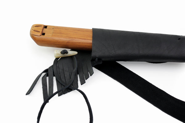 High Plains Leather Flute Bag - Obsidian - High Spirits Flutes